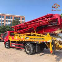 China Used Sany 370C-10 Concrete Pump Truck With 56 Meters Boom Length For Construction for sale
