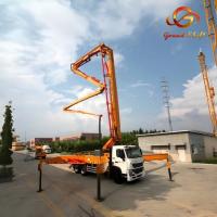 China Used Sany Concrete Pump Truck with 180m³/h Conveying Capacity for Large-Scale Construction for sale
