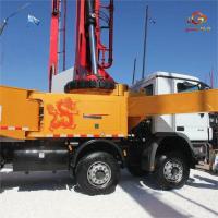 China Used Sany Concrete Pump Truck with 180m³/h Conveying Capacity for Large-Scale Construction for sale