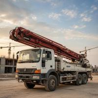 China Used SANY 510C-10 Concrete Pump Truck for Large Scale Construction for sale