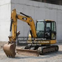China USED CAT 303.5E Second Hand Compact Hydraulic Excavator with Good Price for sale