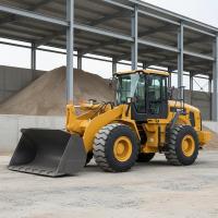 China Four Wheel Wheel Loader with 5000kg Rated Load and Advanced Hydraulic System for sale