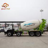 China LOXA 12 m³ Concrete Mixer Truck Auman Planet Chassis 350-400 HP Engine Fast Gear Transmission for sale