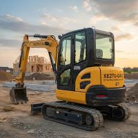China 2.7 Ton Mini Hydraulic Excavator with Kubota D1105 Engine and National IV Version for Digging for sale