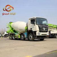 China LOXA 7.2m³ BJ5319GJB-6B Concrete Mixer Truck Built oton Auman GTL Chassis with 265 kW Engine for sale