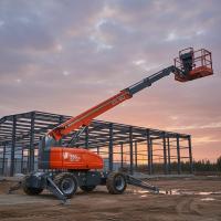 China STL-19EJ Telescopic Boom Lift Industrial Aerial Platform 250KG Load Four Wheel Drive for sale