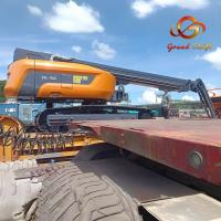 China STL-19JC Crawler Belt Drive Telescopic Boom Lift Aerial Work Platform 250KG Standard Load for sale