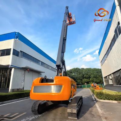China STL-22JC Crawler Chassis Telescopic Boom Lift with Automatically Self Leveling System for sale