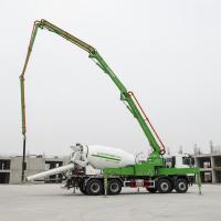 China Zoomlion ZLJ5530THBK 56m Boom Concrete Pump Truck with 180 m³/h Capacity and 13 MPa Pressure for sale