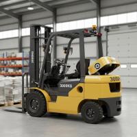 China Durable Diesel Engine Forklift with 3000kg Capacity and Japanese Engine for sale