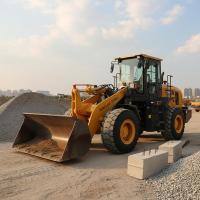 China Four Wheel Wheel Loader with 5000kg Rated Load and Advanced Hydraulic System for sale