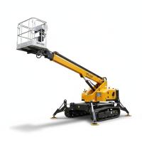 China STL-22JC Crawler Chassis Telescopic Boom Lift with Automatically Self Leveling System for sale