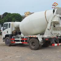 China Used Dongfeng 7m³ Concrete Mixer Truck 4×2 Single Axle uchai YC4D150-50 Engine for Urban Sites for sale