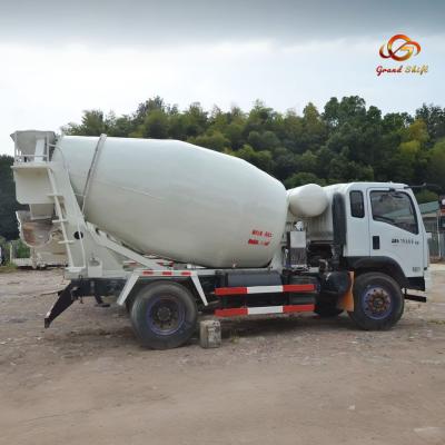 China Used Dongfeng 7m³ Concrete Mixer Truck 4×2 Single Axle uchai YC4D150-50 Engine for Urban Sites for sale