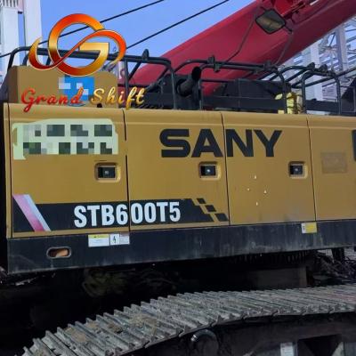 China Used SANY STB600T5 60 Ton Telescopic Boom Crawler Crane with 46m Main Boom and 220t·m Lifting Moment for sale