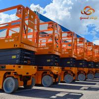 China Collision Avoiding Design SSL-10HD Scissor Lift Aerial Work Platform 360kg Payload Electric Drive for sale