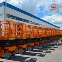 China Collision Avoiding Design SSL-10HD Scissor Lift Aerial Work Platform 360kg Payload Electric Drive for sale
