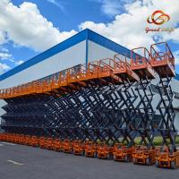 China Collision Avoiding Design SSL-10HD Scissor Lift Aerial Work Platform 360kg Payload Electric Drive for sale