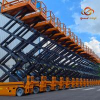 China Collision Avoiding Design SSL-10HD Scissor Lift Aerial Work Platform 360kg Payload Electric Drive for sale