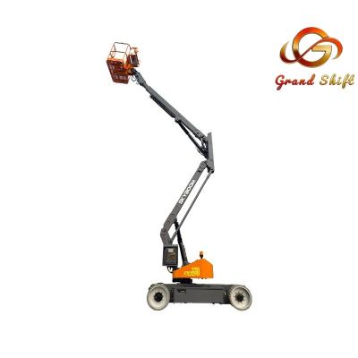 China SAL-12EJ Articulating Boom Lift Aerial Work Platform 215 KG Standard Load Electric Drive Smart Design for sale