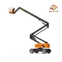 China SAL-25J Articulating Boom Lift 230 KG Load Aerial Work Platform with Hydraulic Self Leveling System for sale