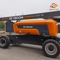 China SAL-38J Articulating Boom Lift Platform 38 1m Height 230kg Capacity Hydraulic Self Leveling System for sale