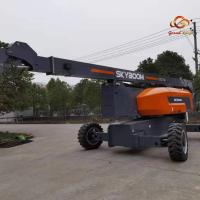 China SAL-38J Articulating Boom Lift Platform 38 1m Height 230kg Capacity Hydraulic Self Leveling System for sale