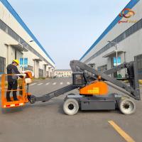 China SAL-12EJ Articulating Boom Lift Aerial Work Platform 215 KG Standard Load Electric Drive Smart Design for sale