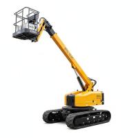 China STL-19JC Crawler Belt Drive Telescopic Boom Lift Aerial Work Platform 250KG Standard Load for sale