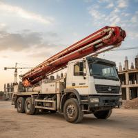 China Used SANY 510C-10 Concrete Pump Truck for Large Scale Construction for sale