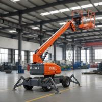 China STL-19EJ Telescopic Boom Lift Industrial Aerial Platform 250KG Load Four Wheel Drive for sale