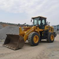 China Four Wheel Wheel Loader with 5000kg Rated Load and Advanced Hydraulic System for sale