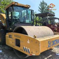 China Used XCMG XS223J 22 Ton Single Drum Road Roller 36 kW Engine and Dual-Frequency Vibration for sale