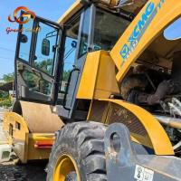 China Used XCMG XS223J 22 Ton Single Drum Road Roller 36 kW Engine and Dual-Frequency Vibration for sale