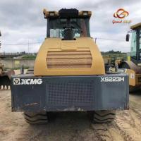 China Used XCMG XS223H 22-ton Hydraulic Single Drum Compactor Roller 40kW Power for sale