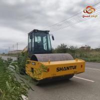 China Second Hand SHANTUI SR22M-C5 22ton Road Roller Compactor Dual Frequency 40KW Engine for sale