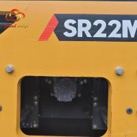 China Second Hand SHANTUI SR22M-C5 22ton Road Roller Compactor Dual Frequency 40KW Engine for sale