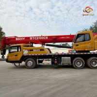 China SANY STC250C5 25 Ton Capacity Truck Crane with 41m Boom Length and Euro V Engine for sale