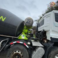 China Used Zoomlion ZLJ5311GJBE7F Concrete Mixer Truck with 7.9m³ Mixing Capacity and DDi75E350-60 Engine for sale