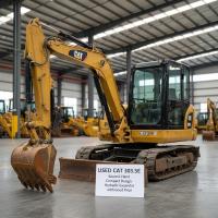 China USED CAT 303.5E Second Hand Compact Hydraulic Excavator with Good Price for sale