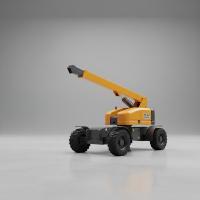 China STL-22J Telescopic Boom Lift Aerial Work Platform 300 460KG Load Four Wheel Drive for sale