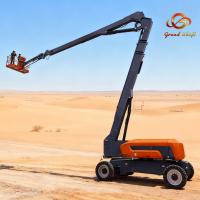 China SAL-38J Articulating Boom Lift Platform 38 1m Height 230kg Capacity Hydraulic Self Leveling System for sale