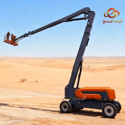 China SAL-38J Articulating Boom Lift Platform 38 1m Height 230kg Capacity Hydraulic Self Leveling System for sale