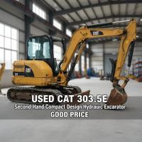 China USED CAT 303.5E Second Hand Compact Hydraulic Excavator with Good Price for sale