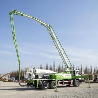 China Zoomlion ZLJ5530THBK 56m Boom Concrete Pump Truck with 180 m³/h Capacity and 13 MPa Pressure for sale