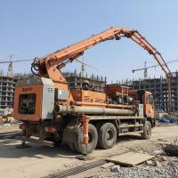 China Used Sany Concrete Pump Truck with 180m³/h Conveying Capacity for Large-Scale Construction for sale