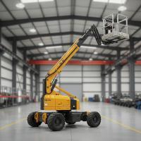 China SAL-18J Articulating Boom Lift Platform 250 KG Standard Load Hydraulic Self Leveling System for sale