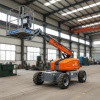 China STL-19EJ Telescopic Boom Lift Industrial Aerial Platform 250KG Load Four Wheel Drive for sale