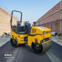 China Articulated Double Drum Vibratory Roller 40kn Excitation Force 1200mm Steel Wheel Width for Narrow Construction Areas for sale
