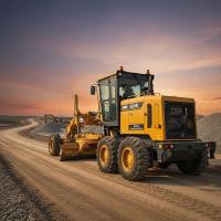 China XCMG GR180 Motor Grader Features 180 HP Engine Articulated Frame Steering for Road Construction for sale